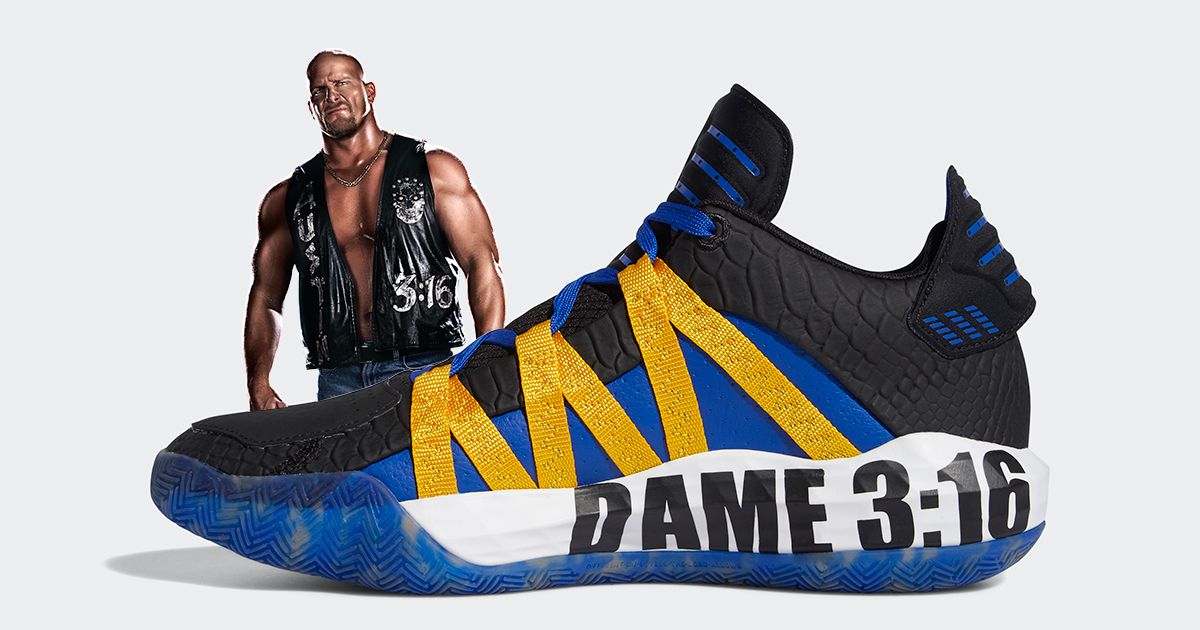 Damian Lillard’s Steve Austin-Inspired “Dame 3:16” Sneakers Drops Today ...