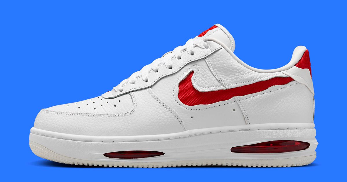 The Nike Air Force 1 Low Evo Shows Visible Air Bubbles | House of Heat°