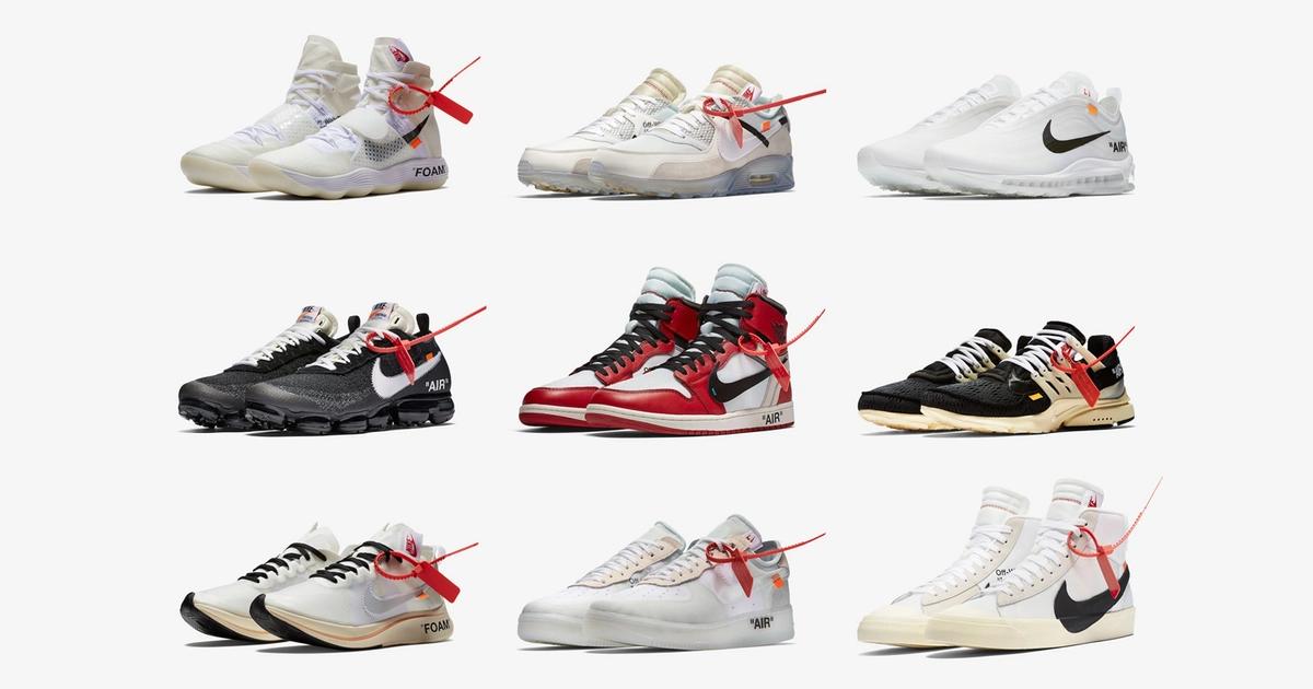 The Nike x Off-White “The Ten” collection releases TODAY | House of Heat°
