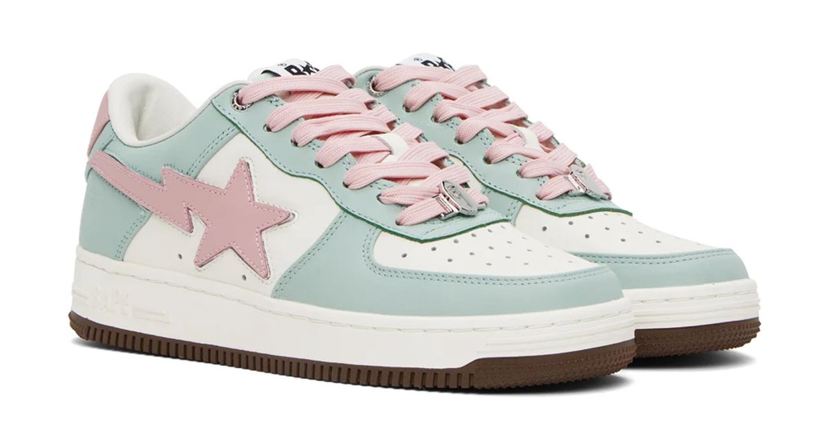 The BAPE Sta #4 is Available Now in Two Pastel-Clad Colorways | House ...