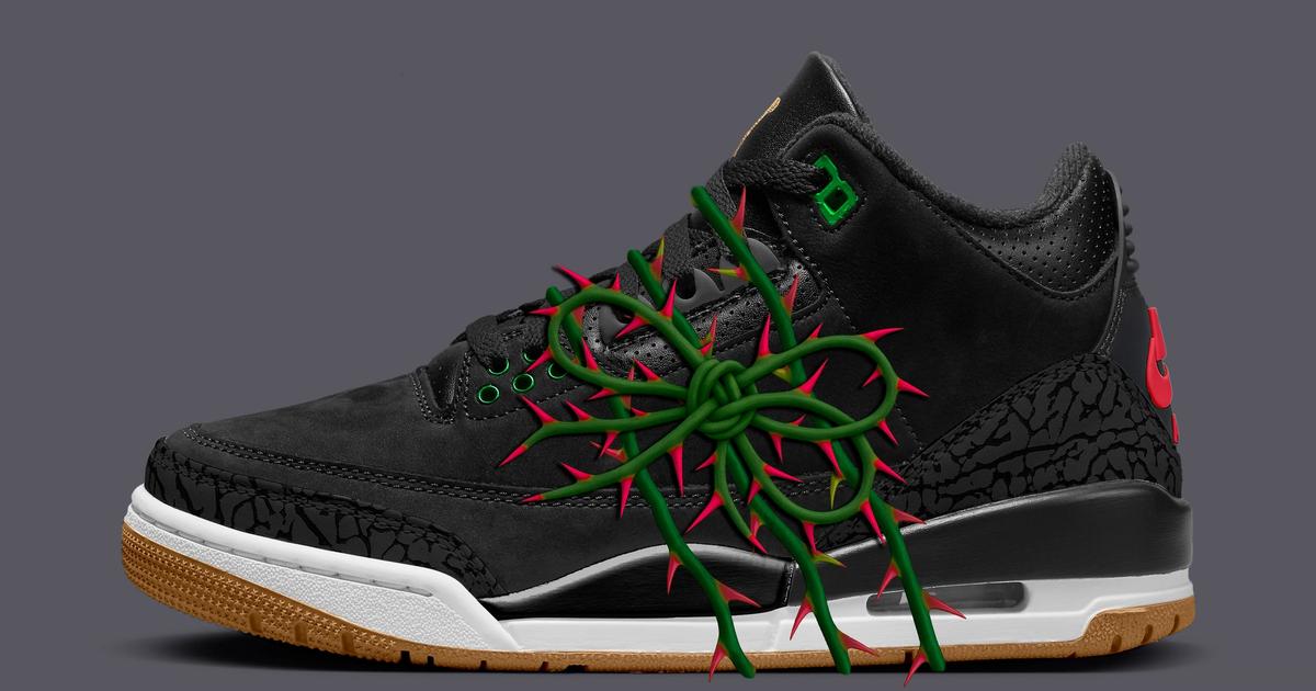 Teyana Taylor's Thorn-Wrapped Air Jordan 3 Releases March 2026 | House ...