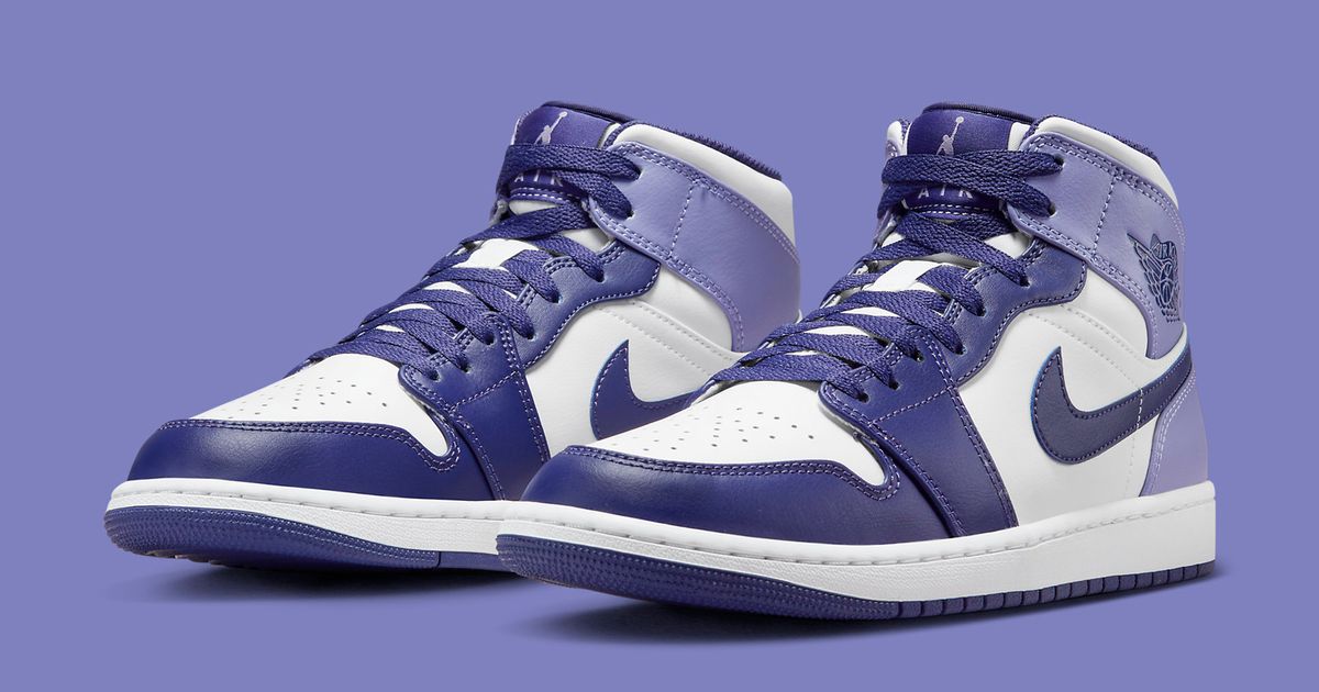 Available Now // Air Jordan 1 Mid “Blueberry” | House of Heat°