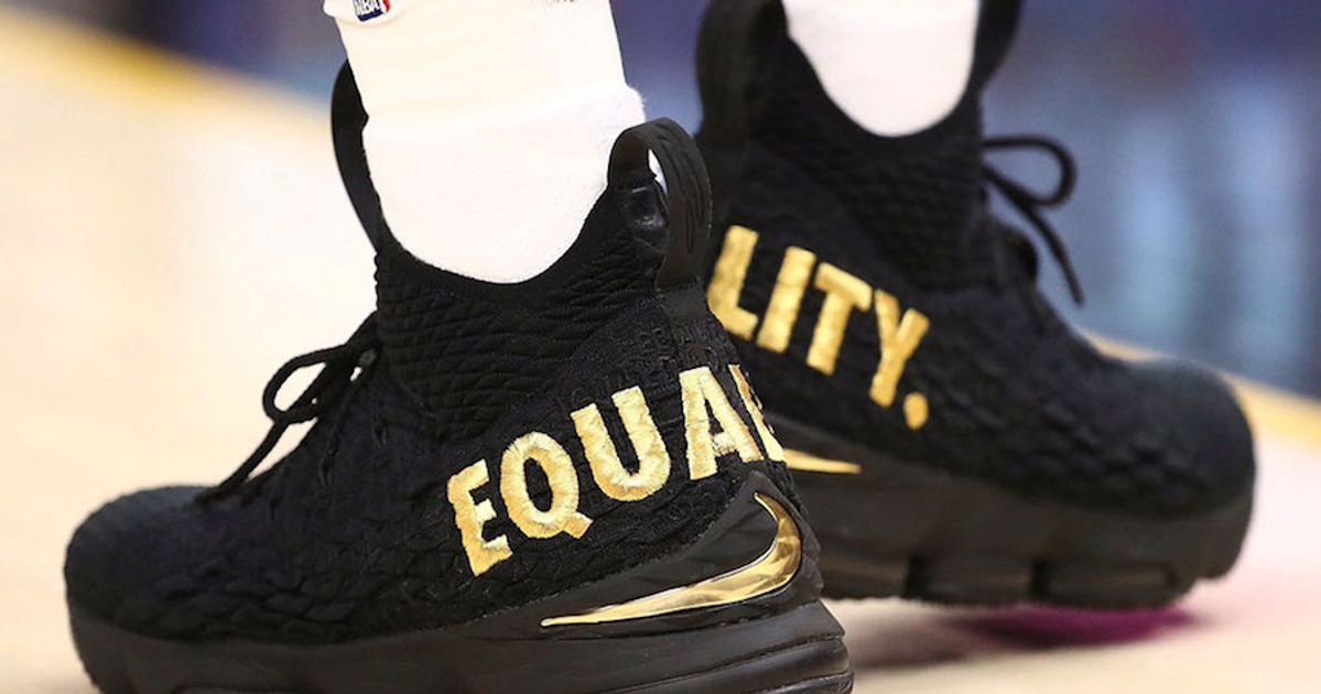LeBron’s opening night sneakers sent a message | House of Heat°