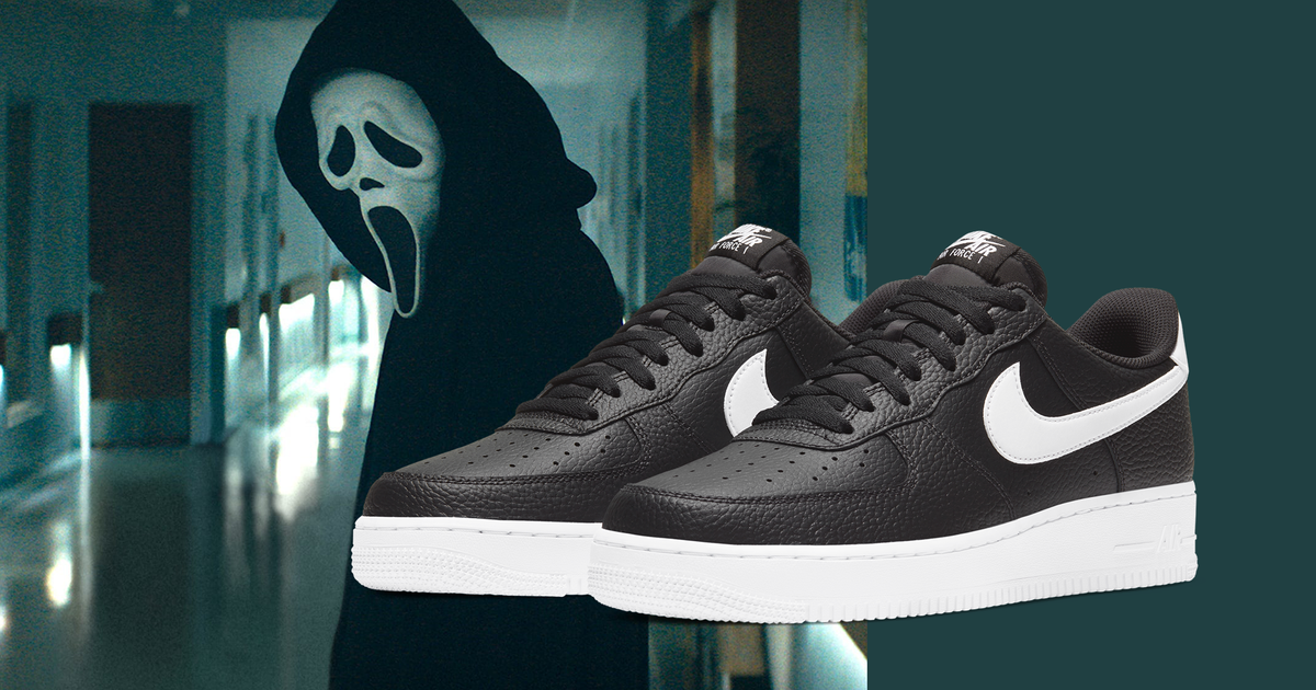 Scream’s Ghostface Inspires This Nike Air Force 1 for Halloween 2026 ...