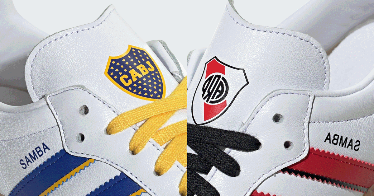 The Boca Juniors & River Plate Rivalry Lives On with This Adidas Samba ...