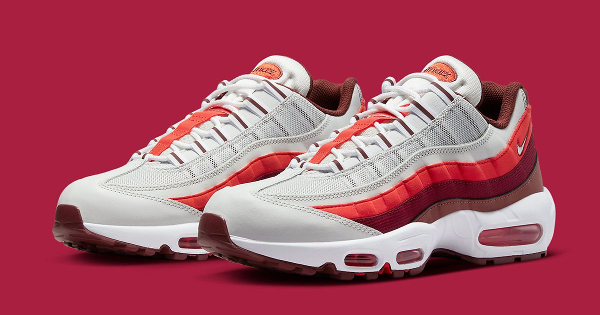 The Air Max 95 Appears in White, Red and Burgundy | House of Heat°