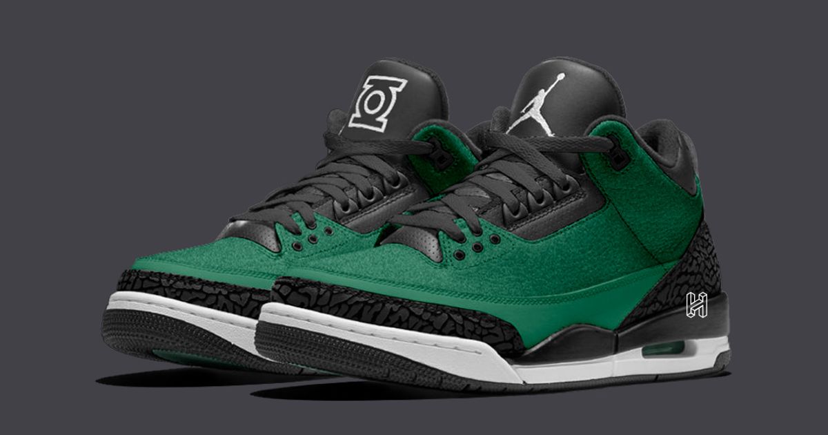 Concept Lab // Air Jordan 3 “Green Lantern” | House of Heat°