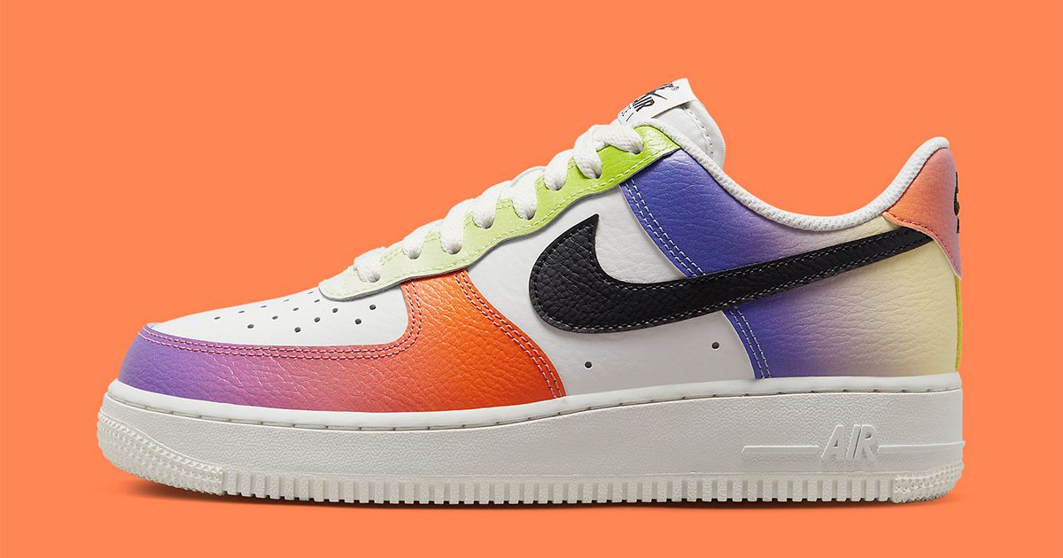 The Nike Air Force 1 Low Gears-Up in Multi-Color Gradients | House of Heat°