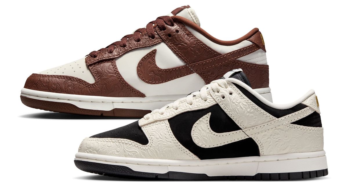 Nike Dunk Low “Embossed Baroque” Pack Releases Spring 2026 | House of Heat°