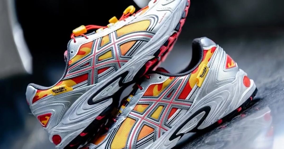 The TroubleSmile x ASICS GEL-Kahana TR V4 Arrives August 16 in China ...