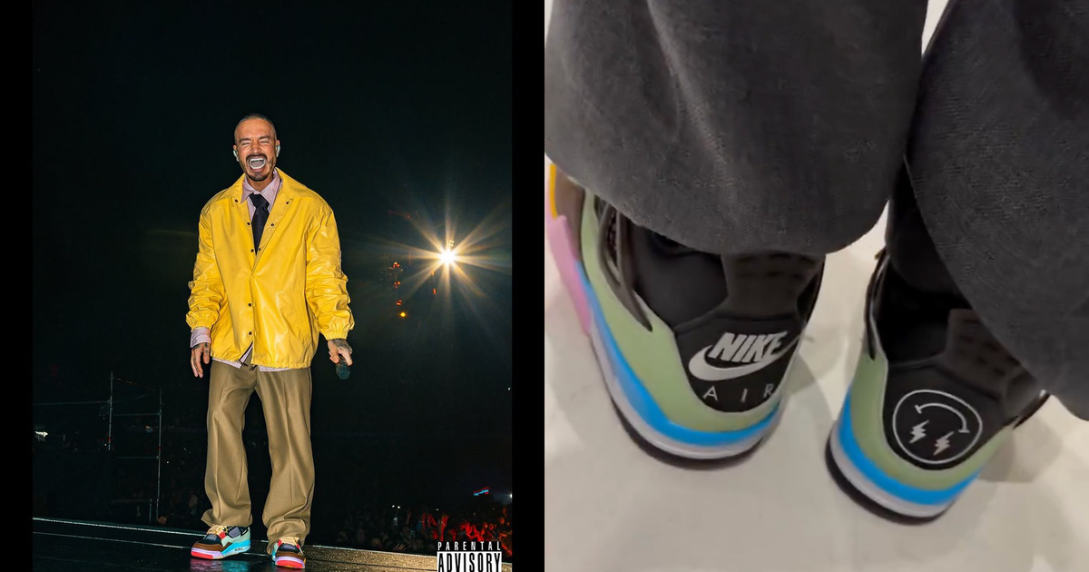 Detailed Looks at the J Balvin x Air Jordan 4 "Multi-Color" | House of ...