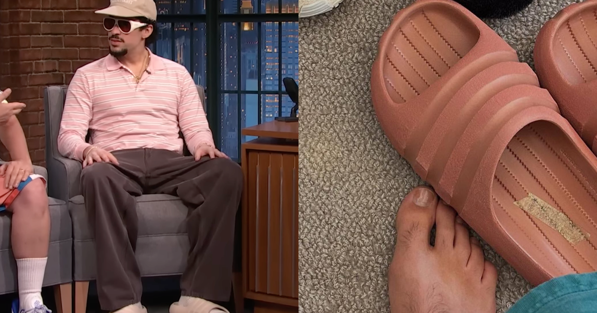 Bad Bunny Debuts Adidas Chancletas Amid Puerto Rico Residency | House ...