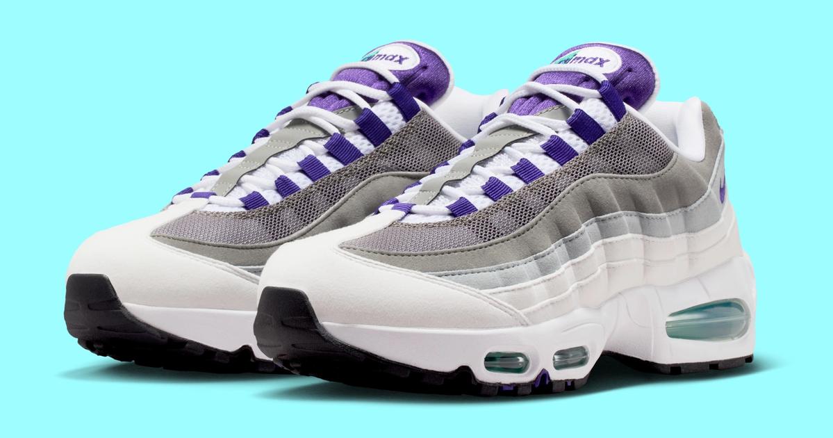 Where to Buy: Nike Air Max 95 "Grape" (Big Bubble) | House of Heat°