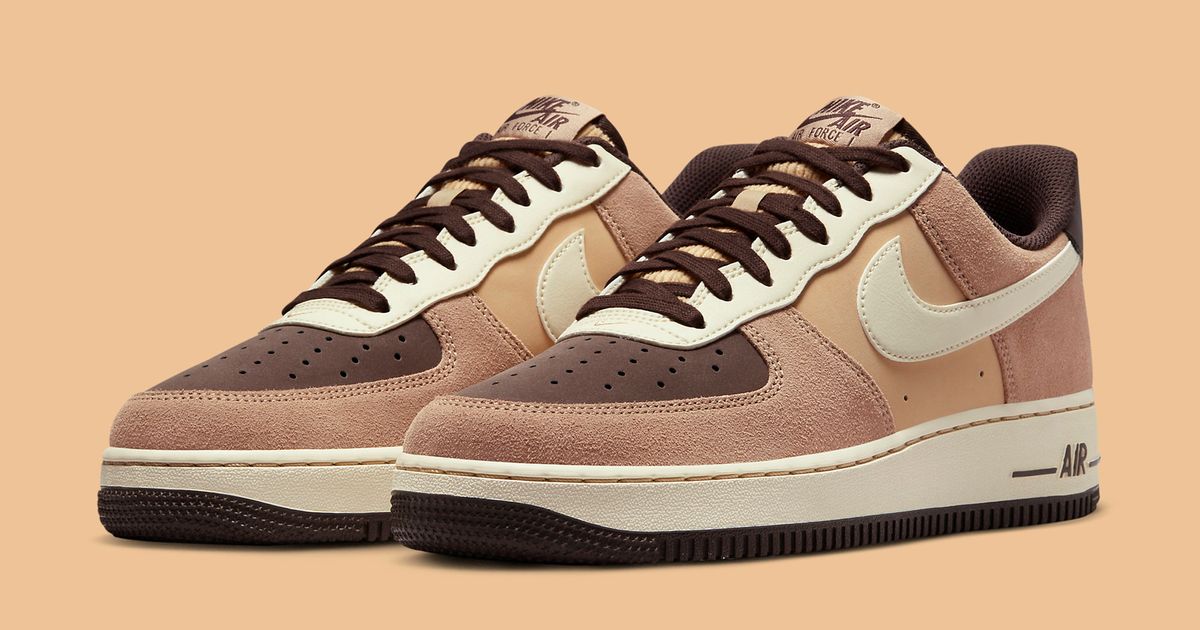 Hemp, Chocolate and Coconut Milk Colors Cover this New Air Force 1 Low ...