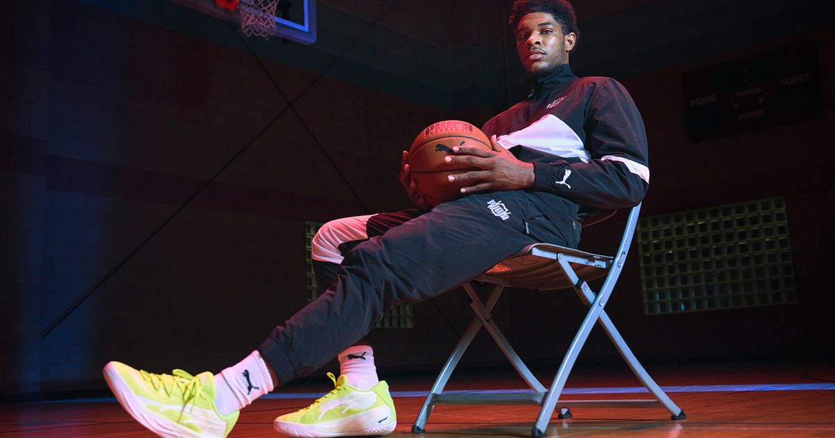 Scoot Henderson Unveils the PUMA All-Pro Nitro "Lime Squeeze" | House ...