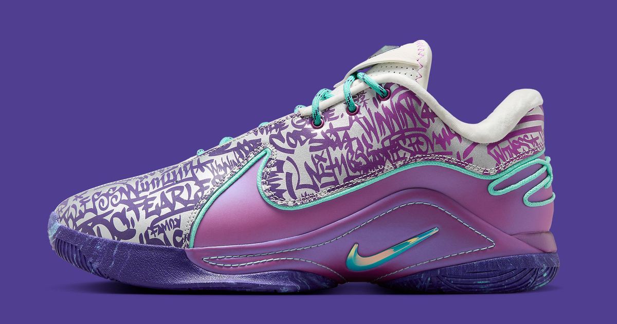 The Nike LeBron 22 'Frozen Grapes' Releases April 1 | House of Heat°