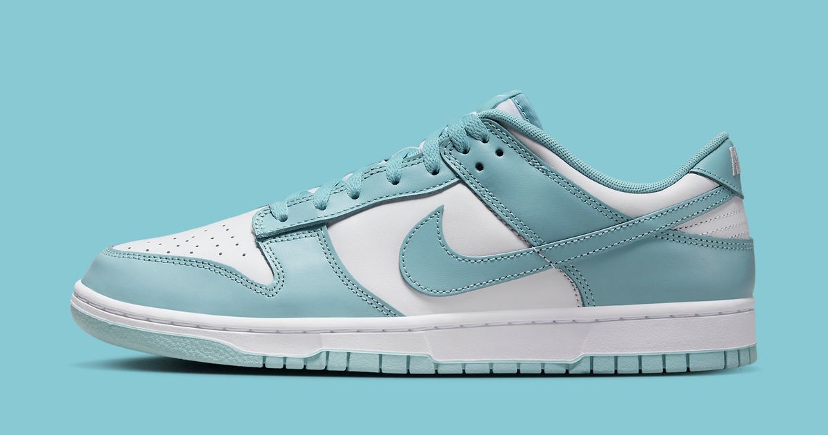 Available Now // Nike Dunk Low "Denim Turquoise" | House of Heat°