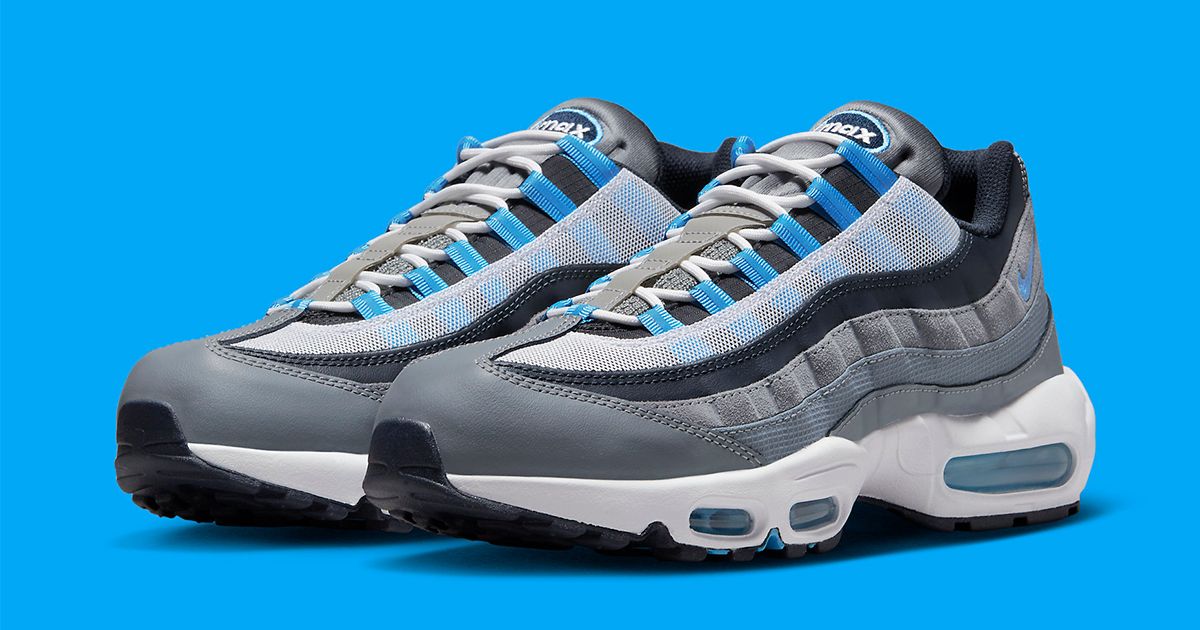 The Nike Air Max 95 Appears in Cool Grey and University Blue | House of ...