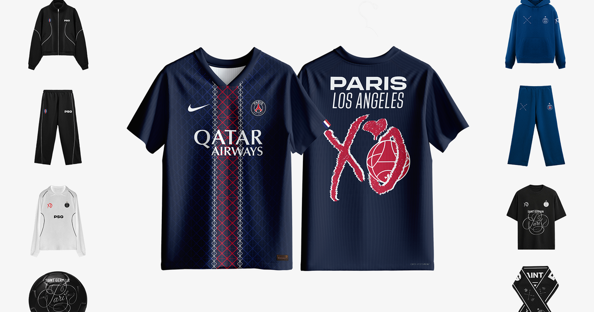 PSG Teams Up with The Weeknd for Special Edition 2025/26 Home Jersey ...