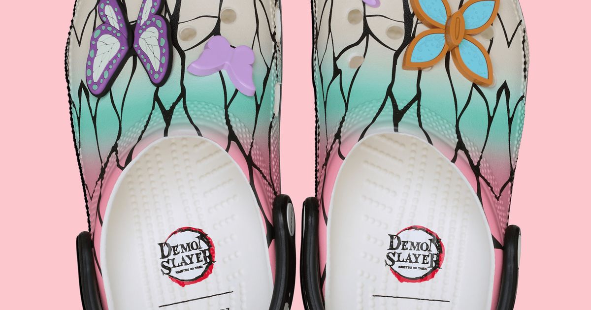 Demon Slayer x Crocs Classic Clog "Shinobu Kocho" Drops August 13 ...