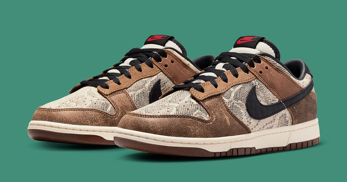 The Nike Dunk Low CO.JP "Brown Snakeskin" Drops June 21 | House of Heat°
