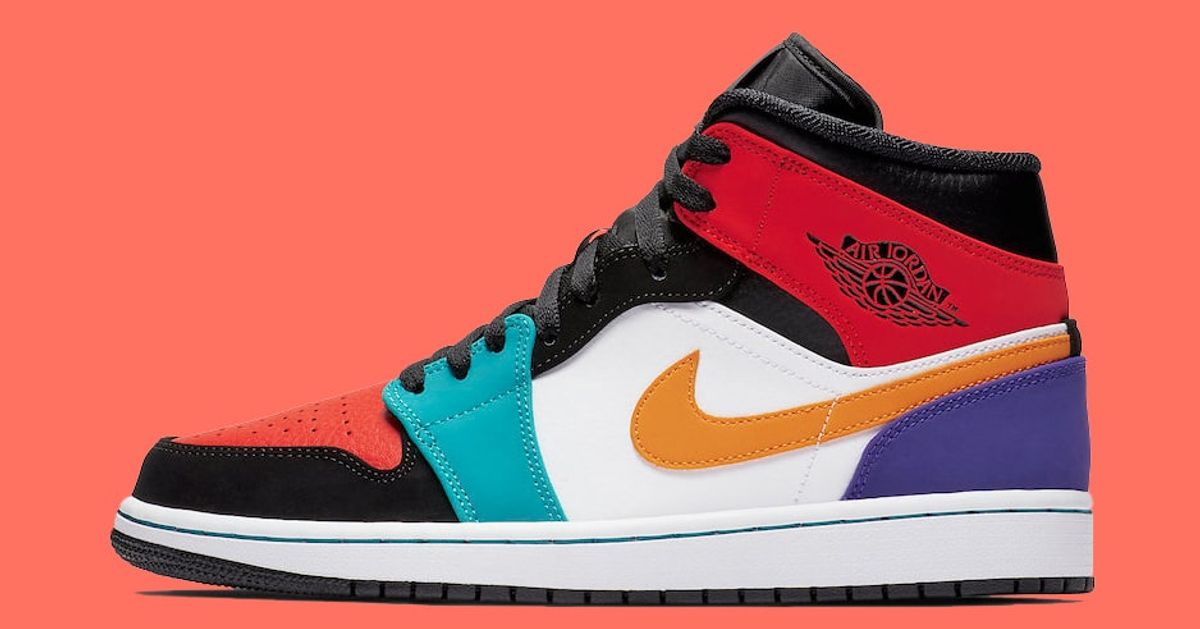 Available Now // The Jordan 1 Mid in Multi-Colors | House of Heat°