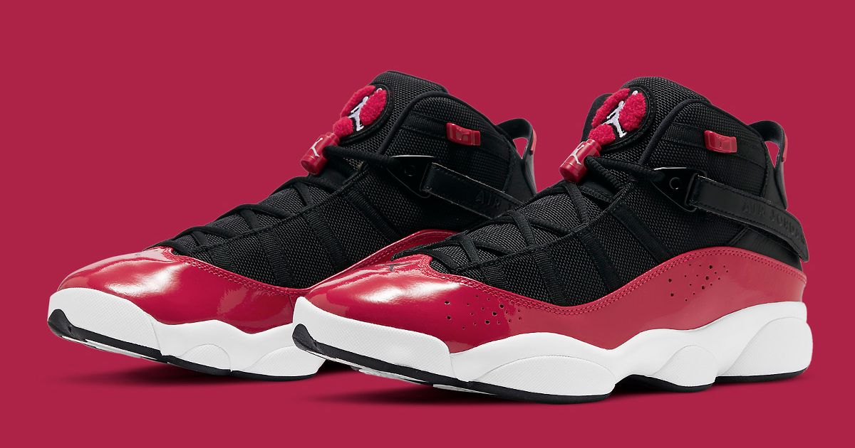 Available Now // Jordan 6 Rings “Fitness Red” | House of Heat°
