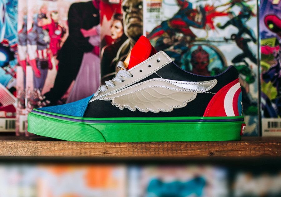 Marvel have teamed up with Vans for an Avengers collection | House of Heat°