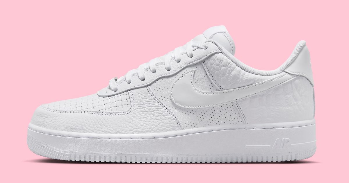 Nike's Iconic Air Force 1 Low '07 Gets A Luxurious 'White' Makeover ...