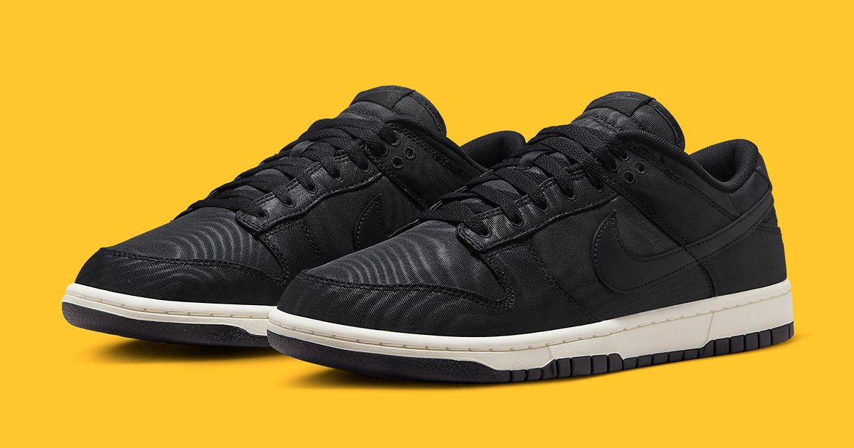 The Nike Dunk Low Appears in Topographic Style Canvas | House of Heat°