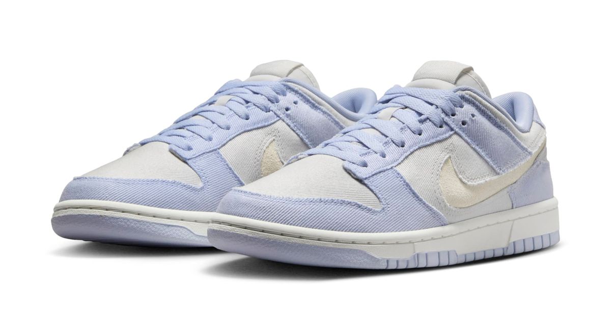 Available Now // Nike Dunk Low 'Ghost Denim' | House of Heat°