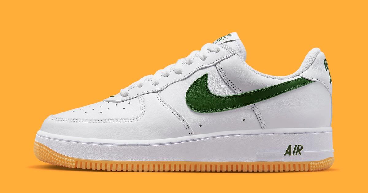 Nike's Next "Color of the Month" Air Force 1 Gears Up in Green and Gold ...