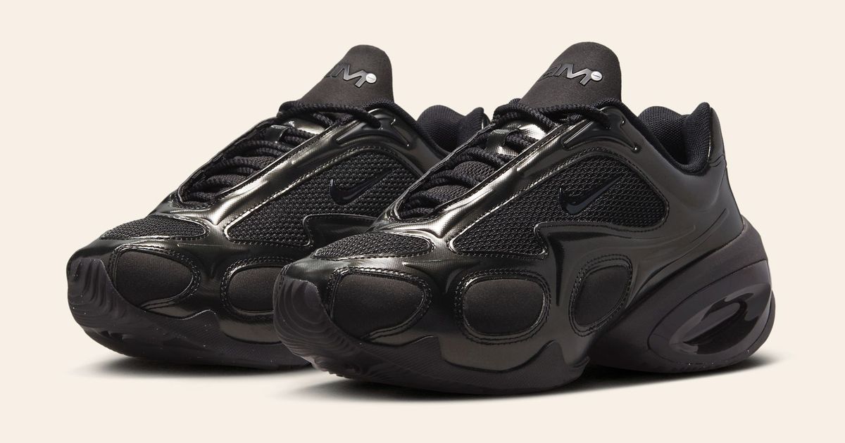 Nike Air Max Muse Debuts a Sleek "Black Patent" Finish for Spring ...