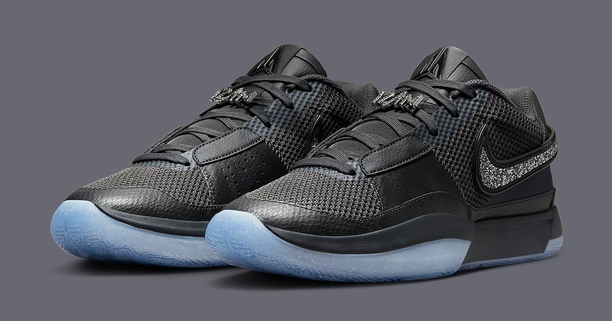 Ja Morant’s $400 Nike JA 1 “Midnight” Features Jewel-Encrusted Accents ...