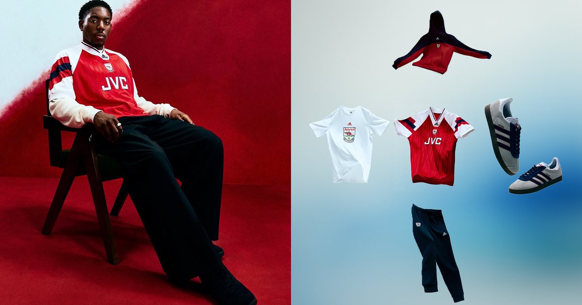 Arsenal & Adidas Revisit 1992 for Home Jersey Bring-Back Collection ...