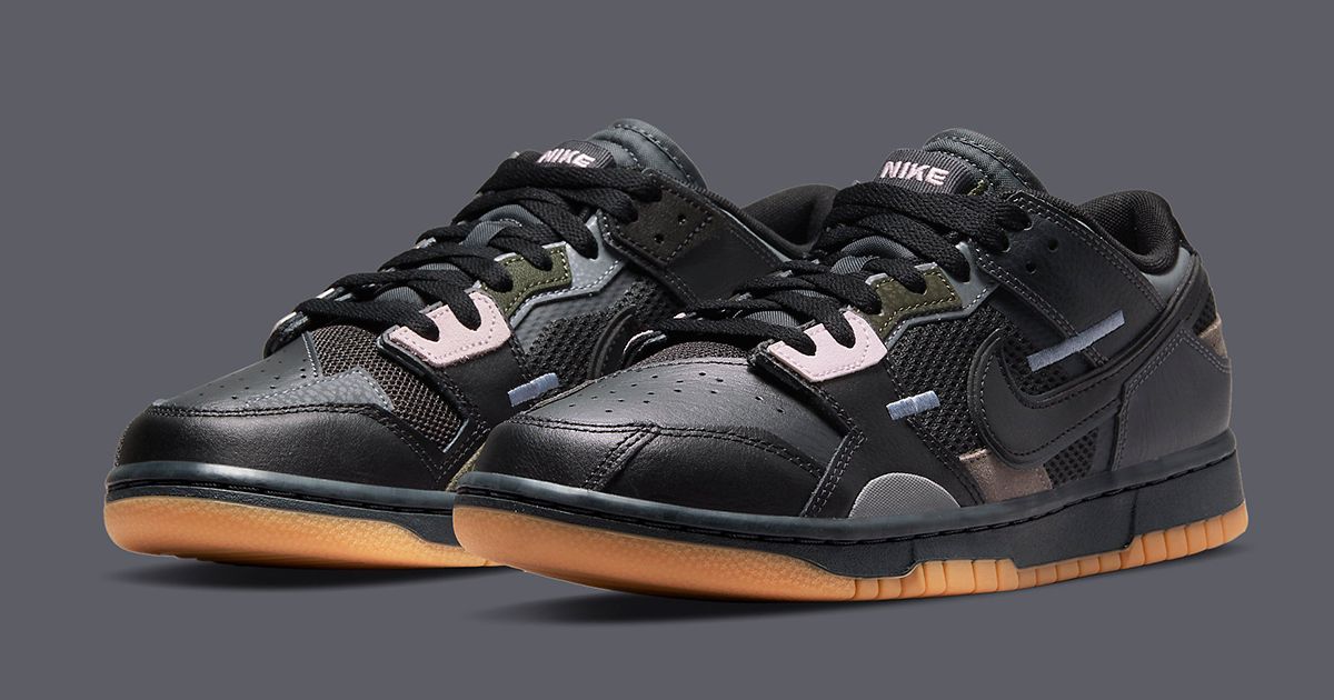 The Nike Dunk Scrap Gears Up in Black and Gum | House of Heat°
