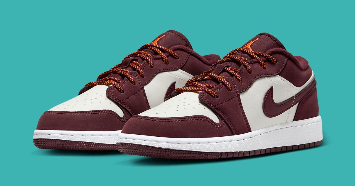 The Air Jordan 1 Low "Night Maroon" is Now Available | House of Heat°