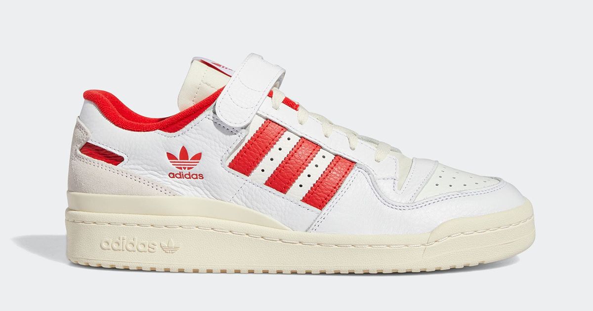 Available Now // adidas Forum Low 84 “Power Red” | House of Heat°