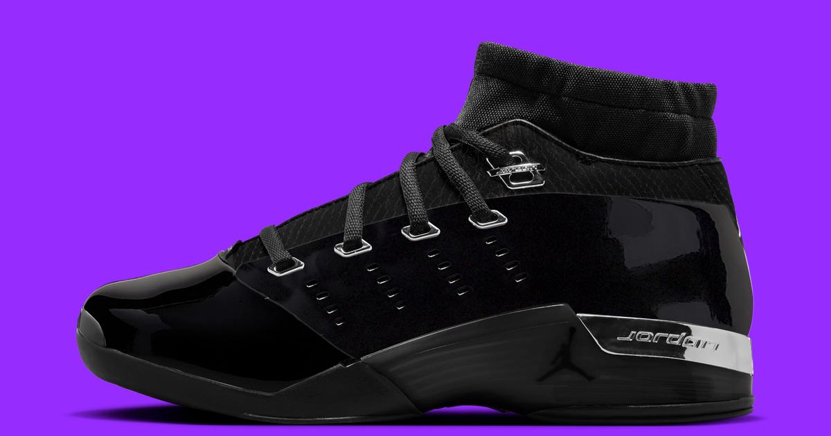 Air Jordan 17 Low "Black Patent" Expected August 2026 | House of Heat°