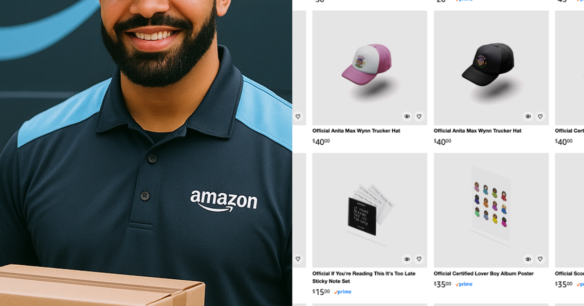 Drake's "Warehouse” Merch Store Is Now Live on Amazon | House of Heat°