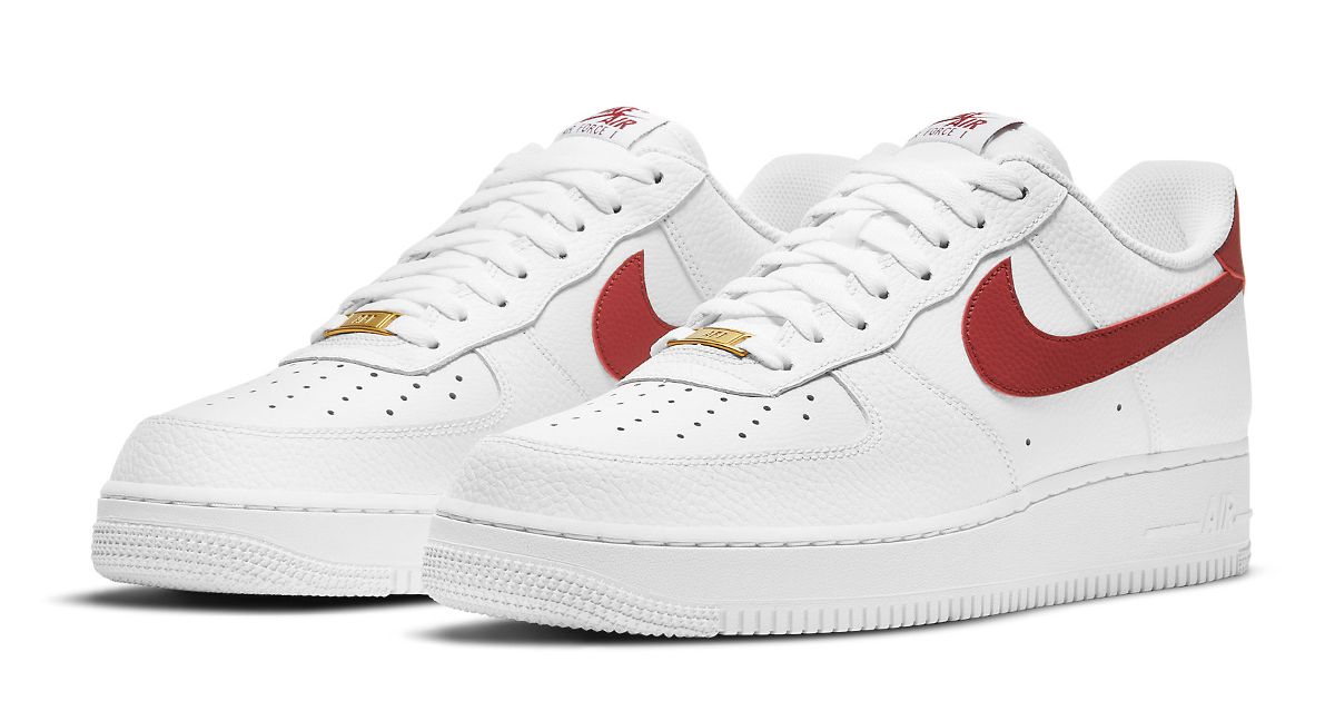 Available Now // Nike Air Force 1 Low “Team Red” | House of Heat°