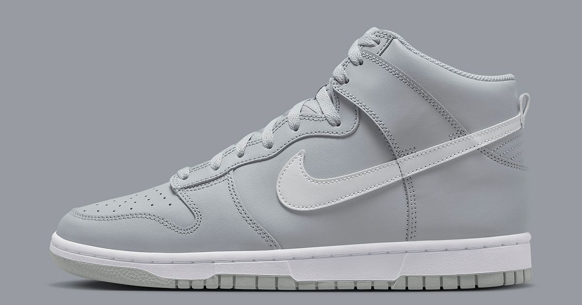 Official Images // Nike Dunk High “Wolf Grey” | House of Heat°