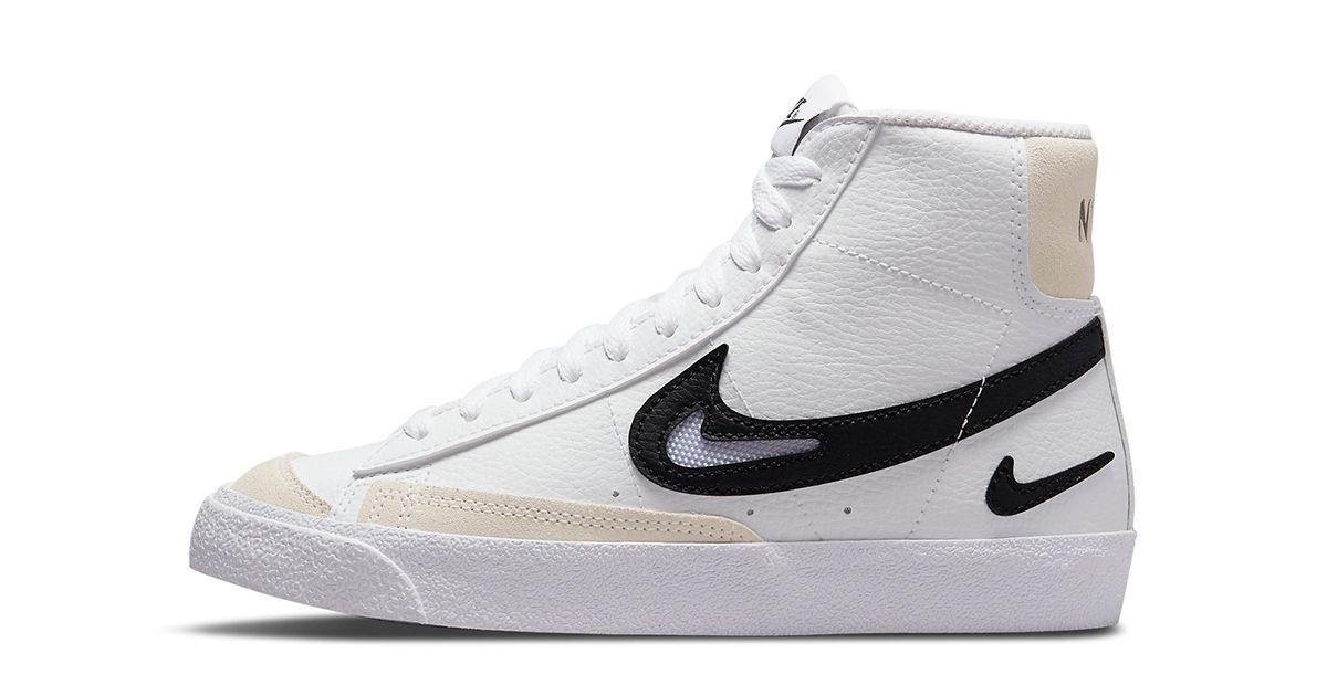 Cut-Out Checks Appear on the Nike Blazer Mid | House of Heat°