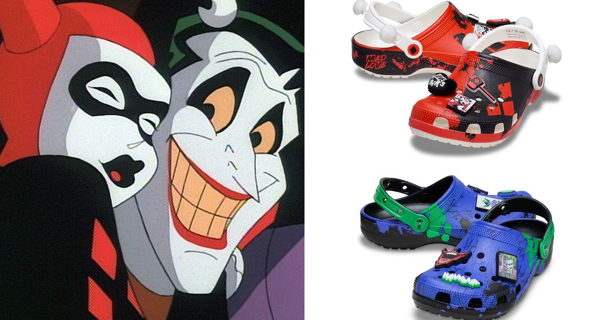 Joker & Harley Quinn Now Have their Own Crocs Classic Clogs | House of ...