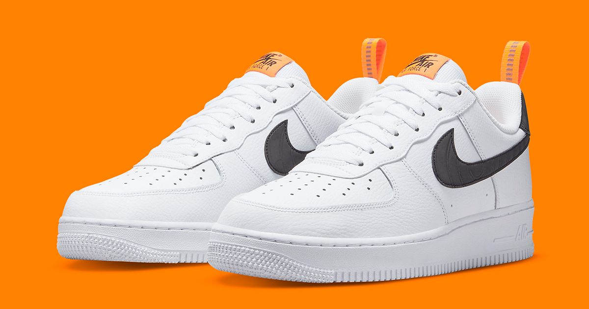 Nike Add Reflective Ripple Swooshes to Two Air Force 1 Lows | House of ...