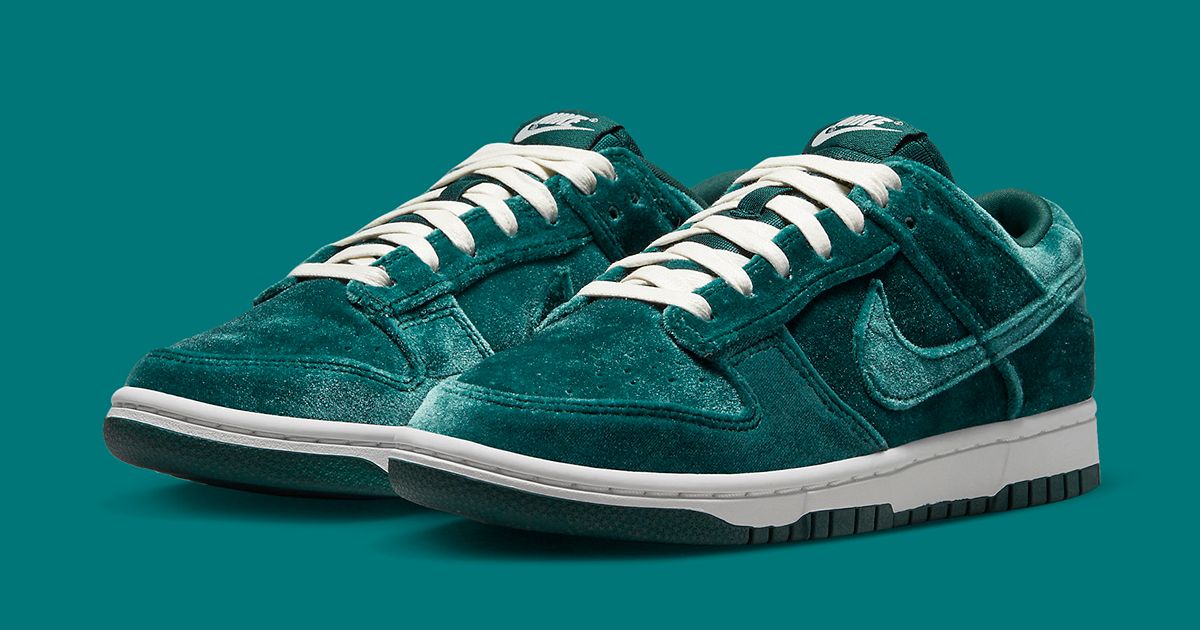 Where to Buy the Nike Dunk Low “Green Velvet” | House of Heat°