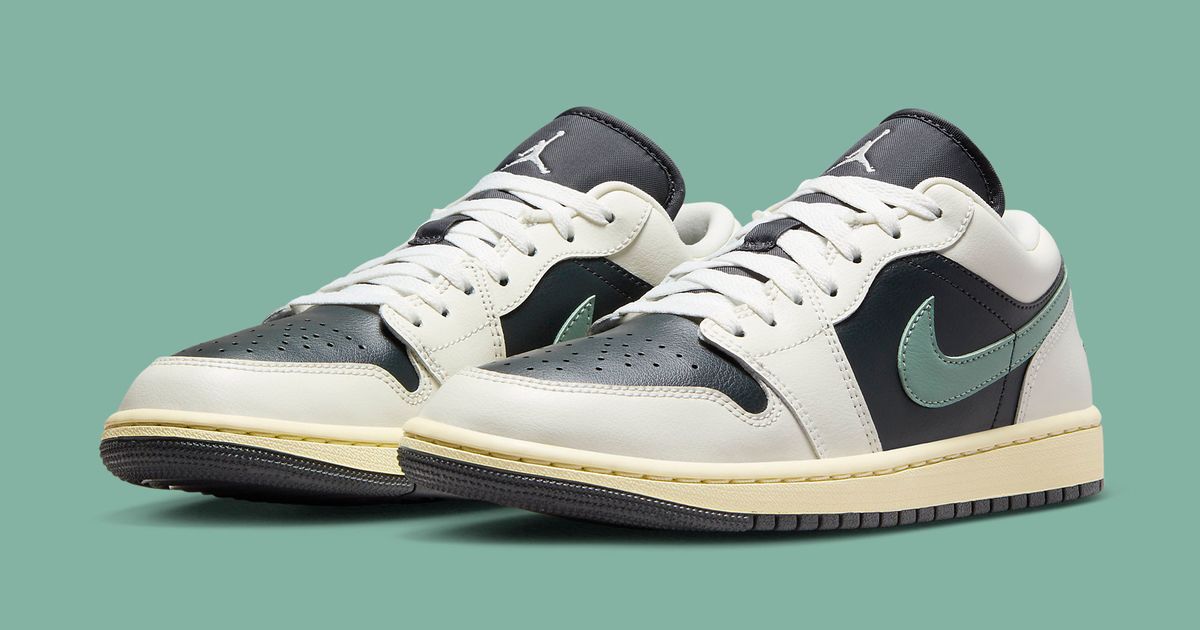 The Air Jordan 1 Low "Jade Smoke" Drops March 20 | House of Heat°