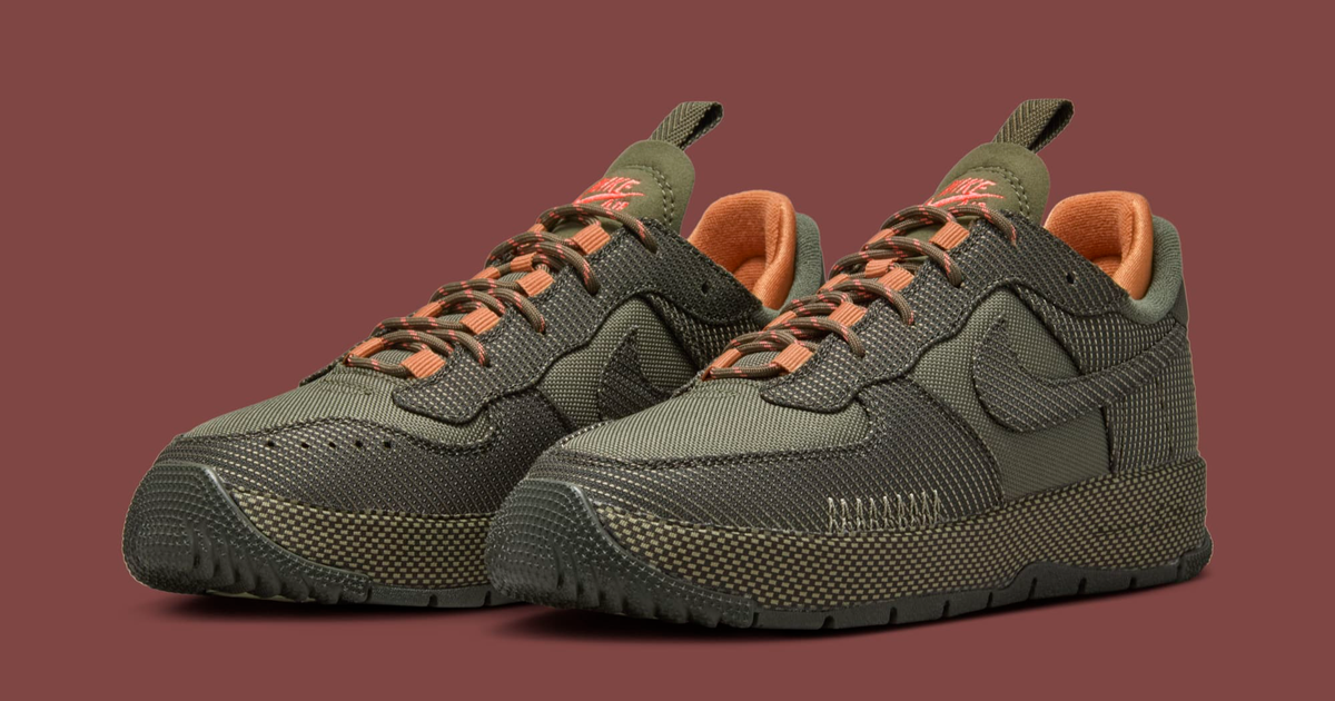 The Nike Air Force 1 Wild Appears "Cargo Khaki" is Now Available ...