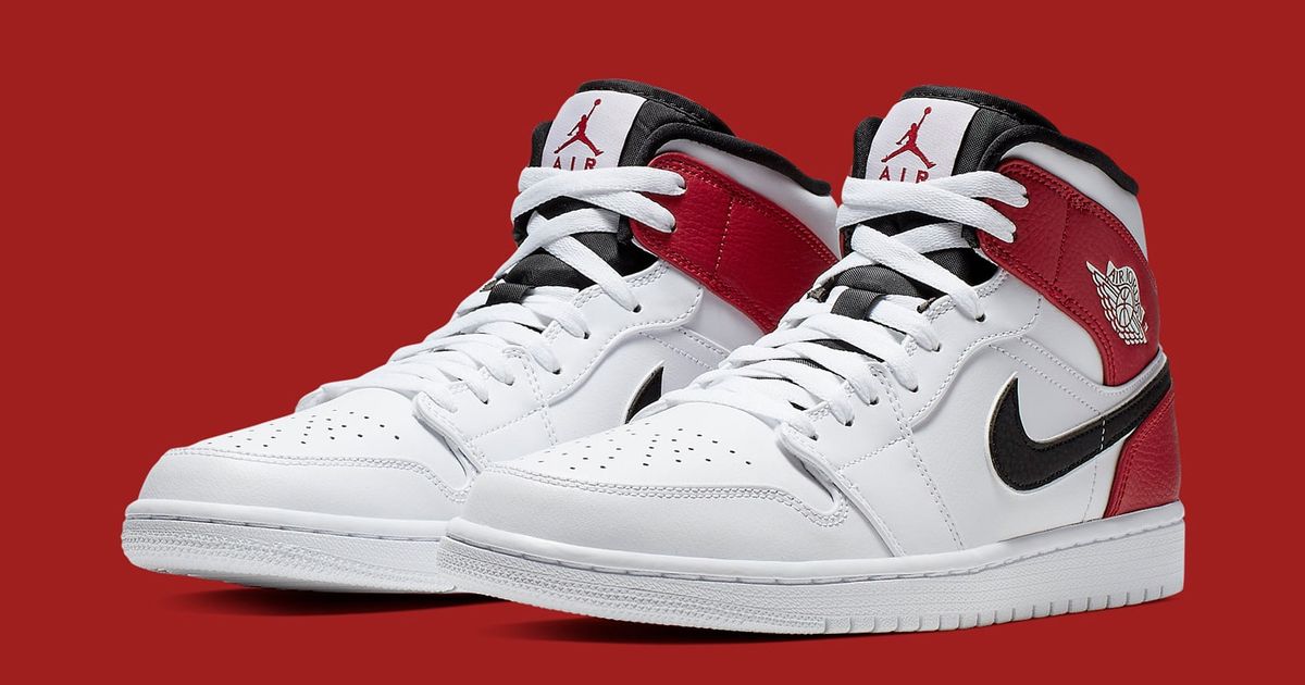 Available Now // This Jordan 1 Mid Gives the Bulls Colors New Blocking ...
