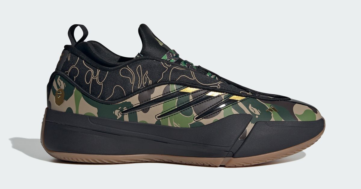 The Bape x Adidas Dame 9 Collection Releases in August | House of Heat°